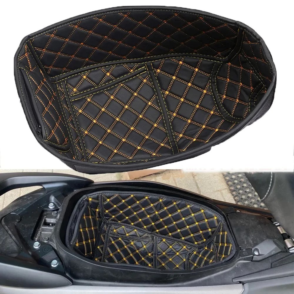 UBOX Seat Motorcycle Leather Cover COMPARTMENT Cover for Honda PCX/ADV ...