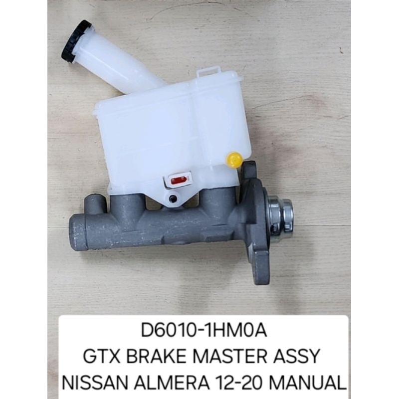 BRAKE MASTER ASSEMBLY NISSAN ALMERA (2012-2020) MANUAL | Shopee Philippines