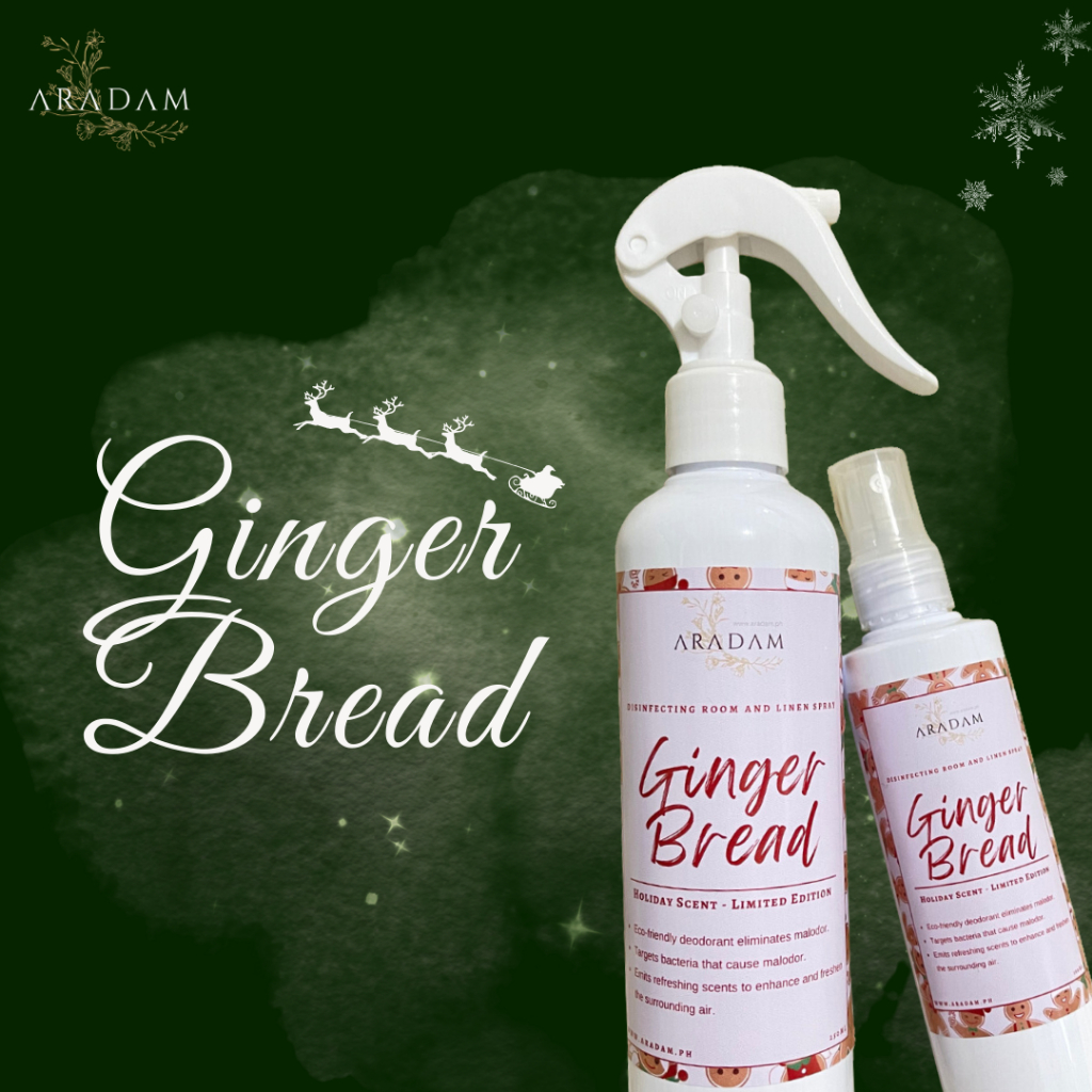 AraDam Ginger Bread Room Spray Christmas Scent | Shopee Philippines