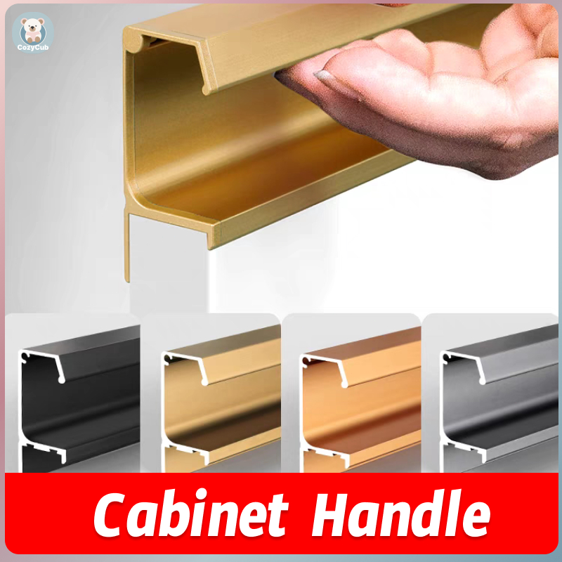 Cabinet Handle Modern Continous Handle For Cabinet Cabinet Holder Door ...