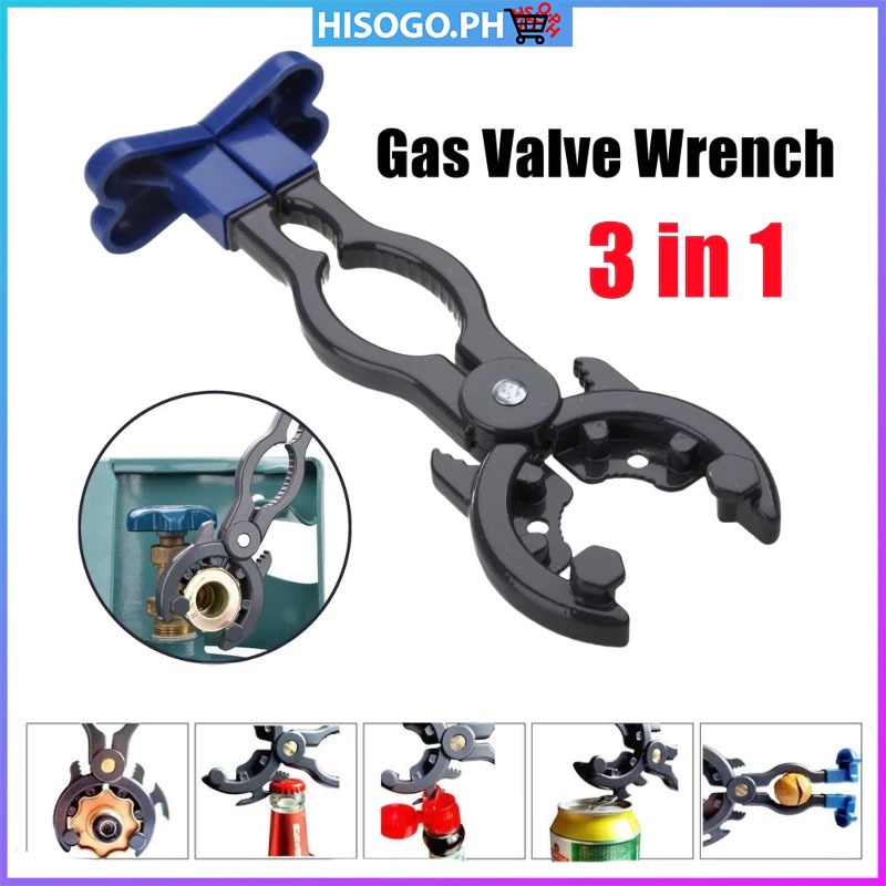 3 in 1 Multifunctional Gas Valve Wrench Gas Tank Pressure Reducing ...