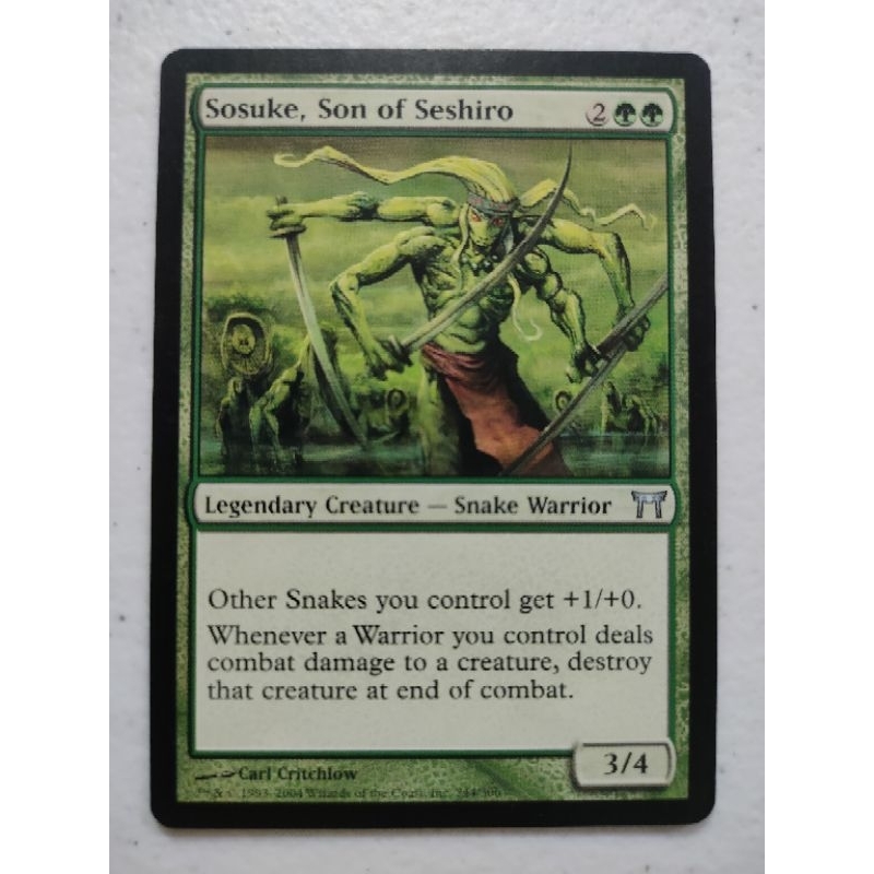MTG - Sosuke, Son of Seshiro - CHK | Shopee Philippines MTG - Sosuke, Son of Seshiro - CHK | Shopee Philippines