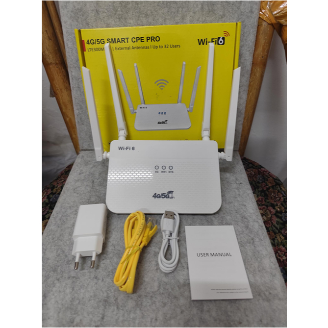 WiFi Router, WiFi 4G/5G LTE Modem Router with SIM Card Slot | Shopee ...