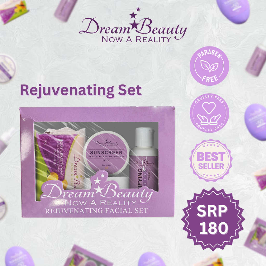 DREAM BEAUTY Rejuvenating Set (₱180) | Shopee Philippines