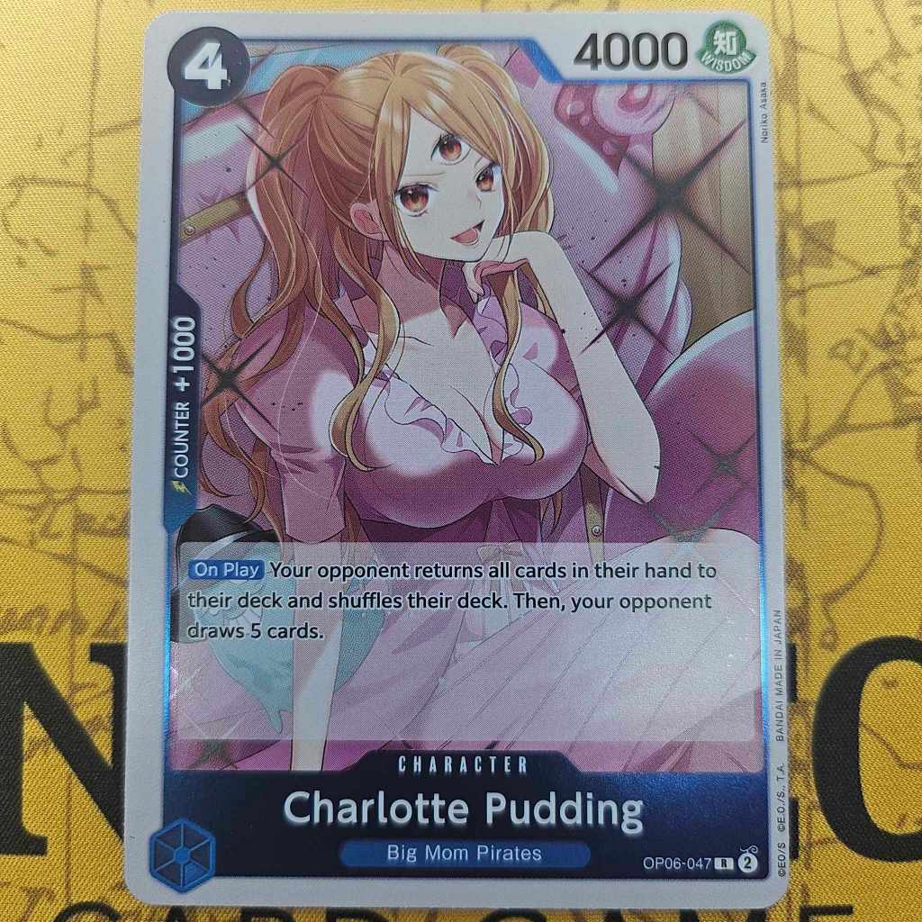 One Piece TCG [ENGLISH] OP06-047 R Charlotte Pudding [ENGLISH VERSION] | Shopee Philippines