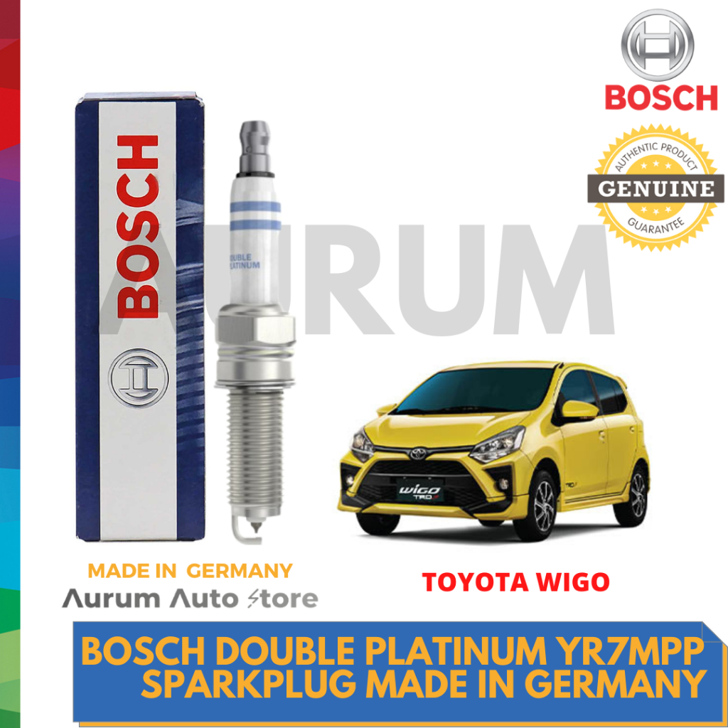 Bosch YR7MPP33 Spark plugs for Toyota Wigo (1pc) | Shopee Philippines