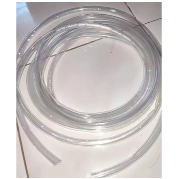 (per 1 meters) Plastic Hose Transparent Clear Level Hose | Shopee ...