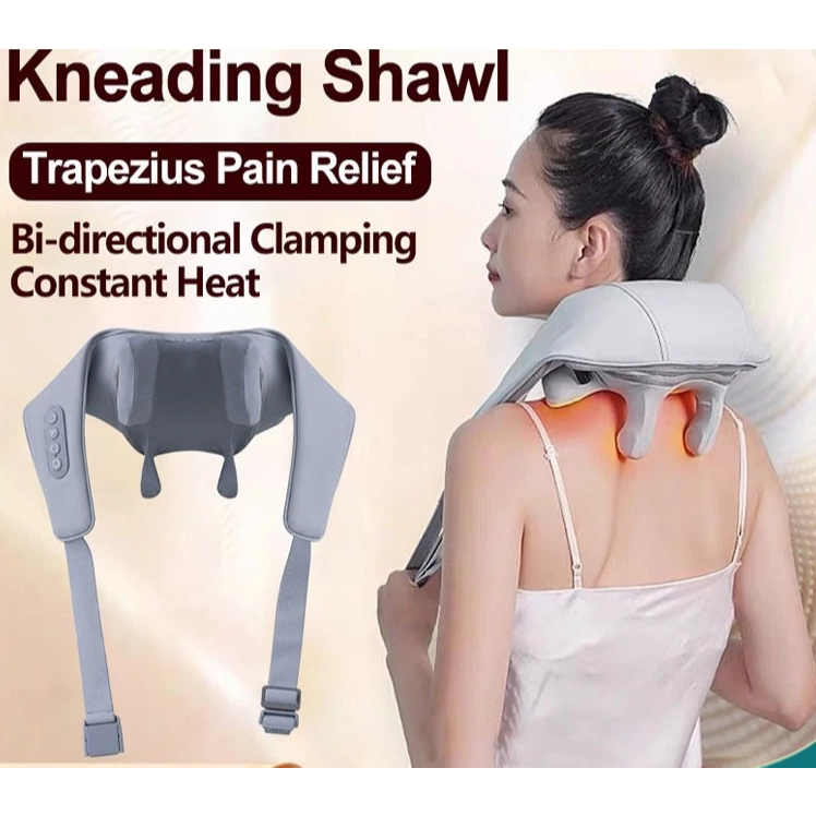 Shoulder Neck Massager Third Generation Clamp Kneading Trapezius Muscle ...