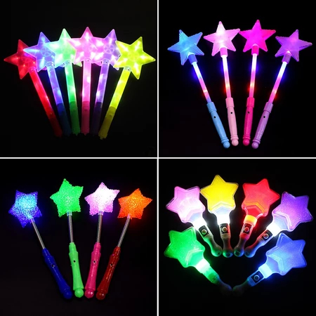 LINLAN NEW COD FLASHING LIGHTS UP GLOW STICKS MAGIC WAND TOY LED ...