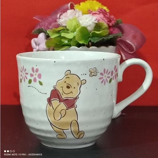 Winnie the Pooh & Piglet Stoneware Cup SANGO | Shopee Philippines