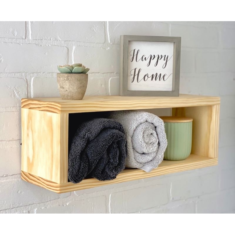 Rectangular Floating Shelf | Solid wood | Shopee Philippines
