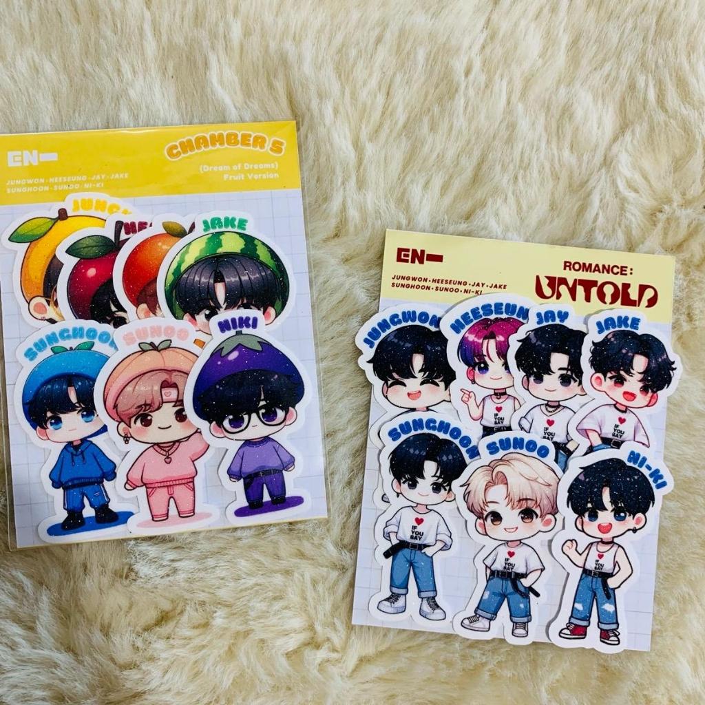 ENHYPEN fanmade waterproof sticker | Shopee Philippines