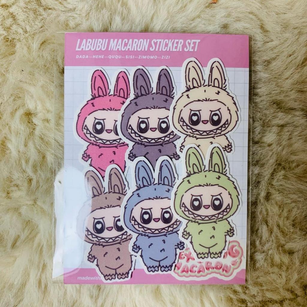 LABUBU MACARON Sticker Pack | Shopee Philippines
