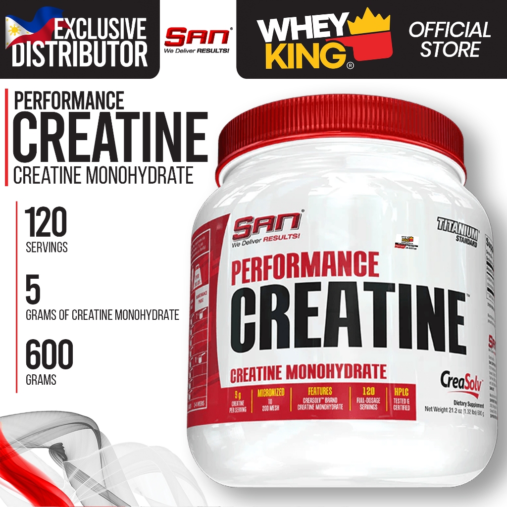 SAN Performance Creatine 600g | Shopee Philippines