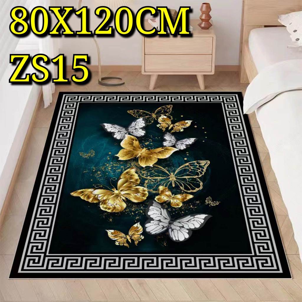 80*120 cm mini carpet for side bed and center table for living room and ...