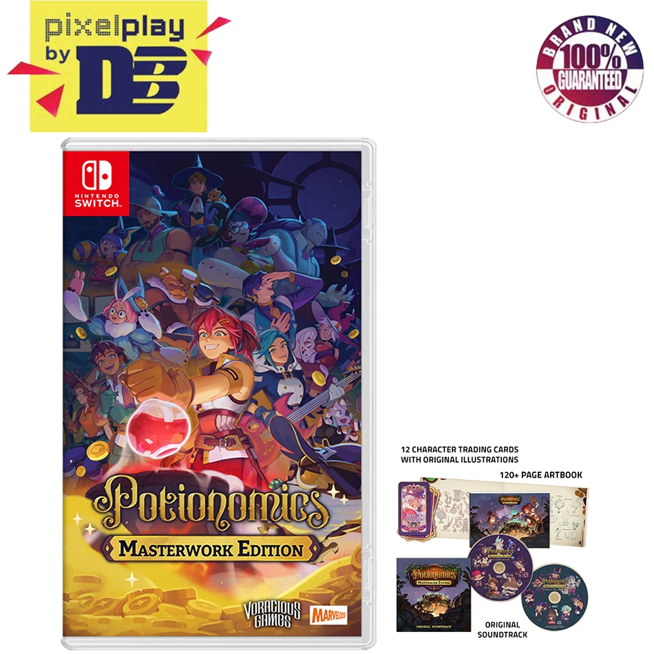 Nintendo Switch Potionomics Masterwork Edition Limited Box Set (US ...