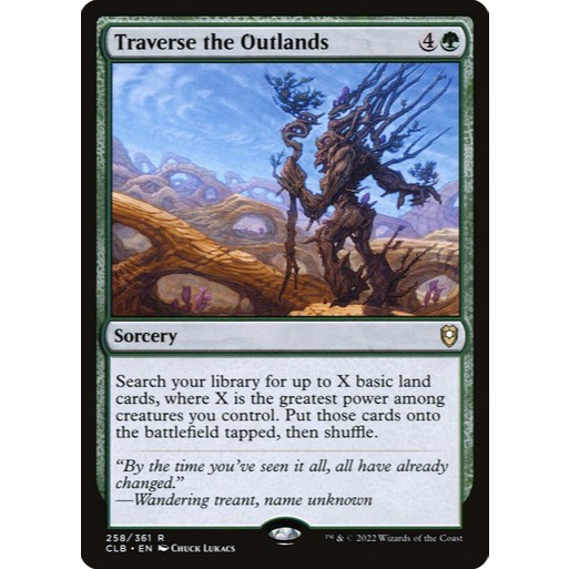 Magic the Gathering Traverse the Outlands Commander Legends Battle for ...