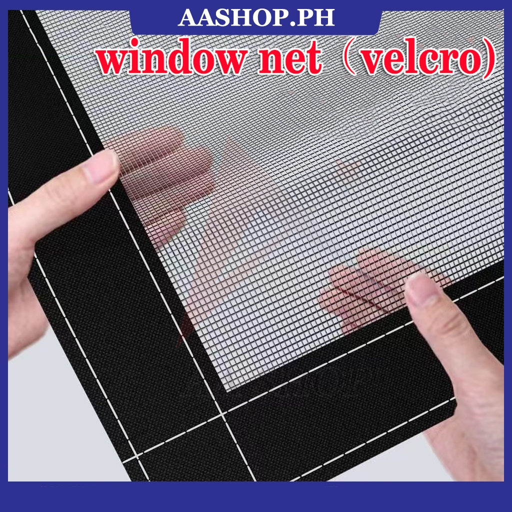 Lamok sa bintana screen lambat pinto plastic gauze Velcro window screen ...