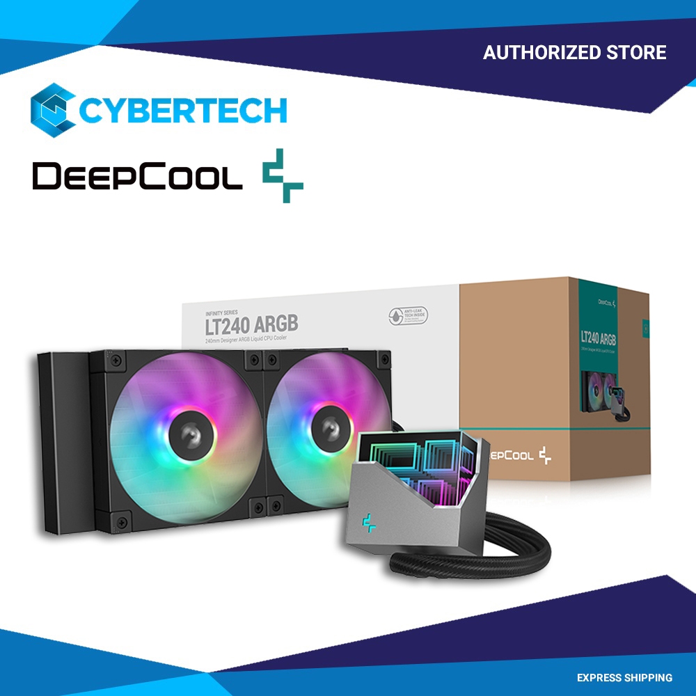 Deepcool LT240 ARGB 240mm High-Performance AIO CPU Cooler | Shopee ...