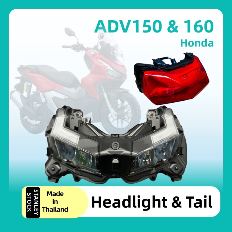 Headlight Assy Taillight Assy Honda ADV 150 / ADV 160 LED | Shopee ...