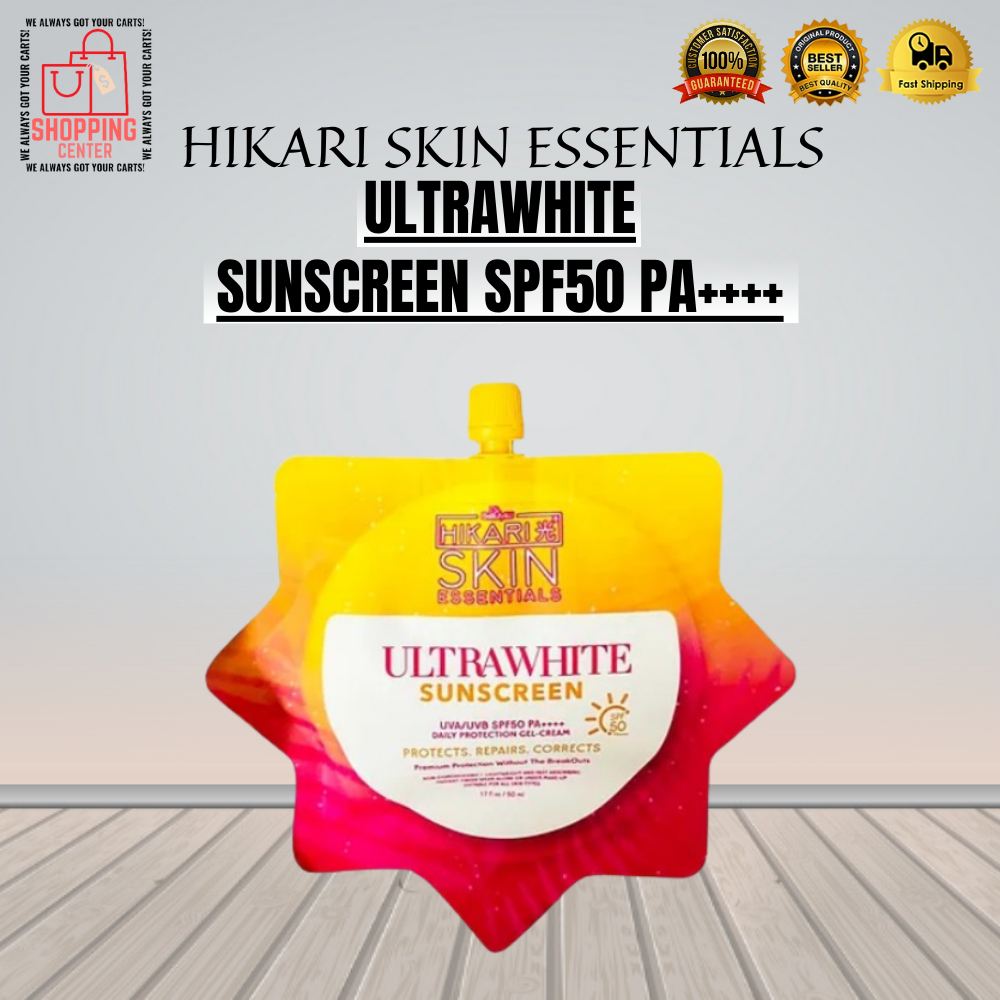 Hikari Skin UltraWhite Sunscreen SPF50 50ml / AUTHENTIC HIKARI ...