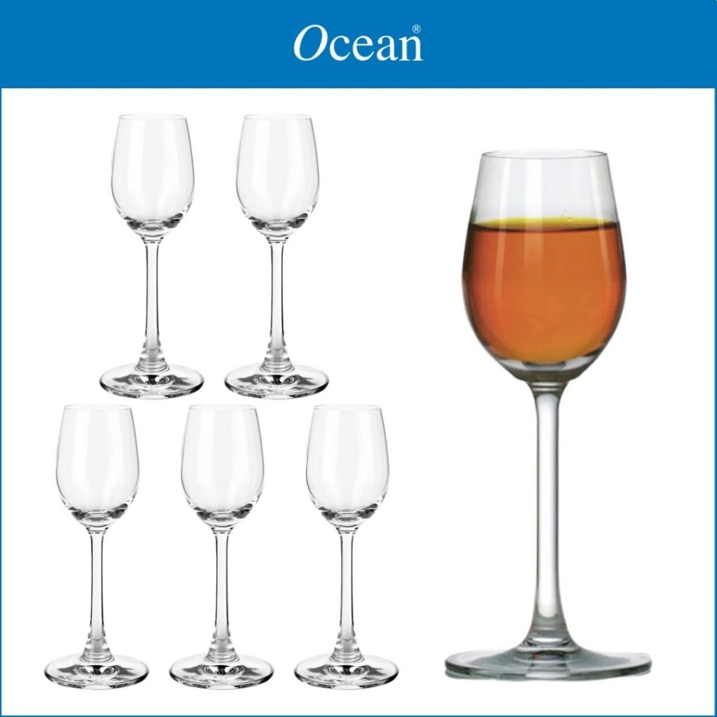 Ocean Glassware Madison Liqueur Wine Glass Cocktail 85mL (Set of 6 ...