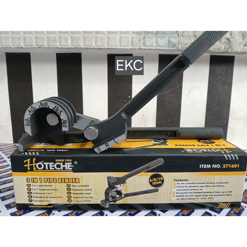 Pipe Bender 3in1 6/8/10mm HTC-271601 | Shopee Philippines