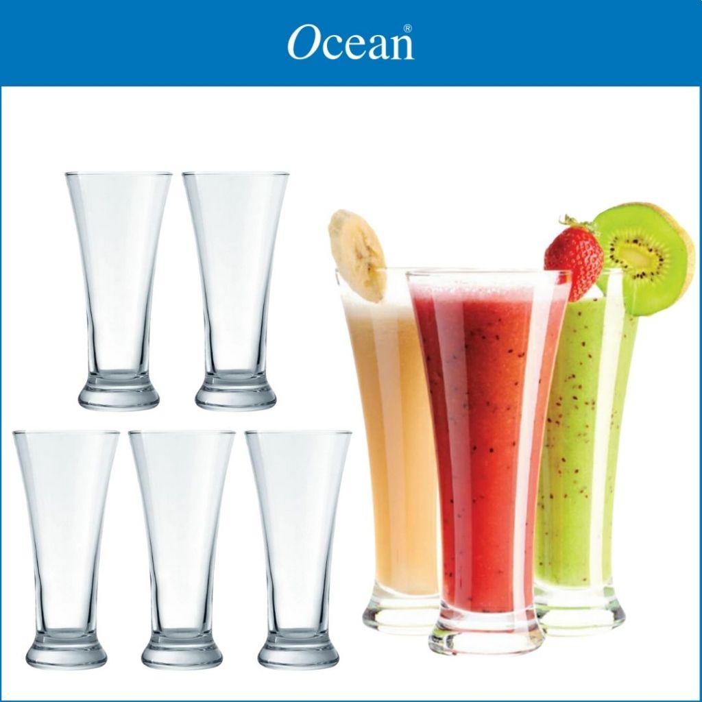 Ocean Glassware Tumbler Pilsner Water Juice Drinking Glass (315 ml ...