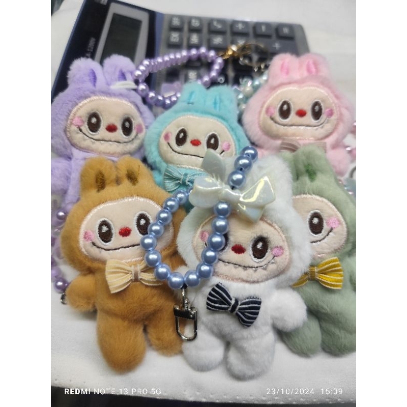 Labubu keychain and Bag holder, hand maid | Shopee Philippines