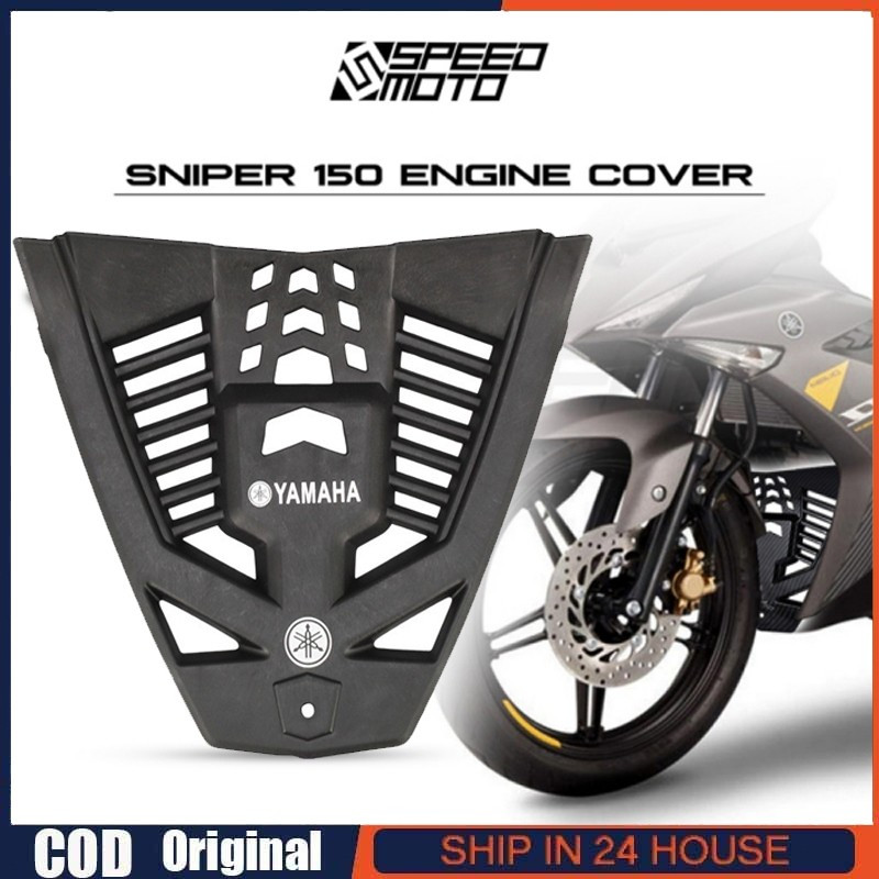 YAMAHA Motorcycle SNIPER 150 ENGINE COVER / RADIATOR COVER CARBON Z ...