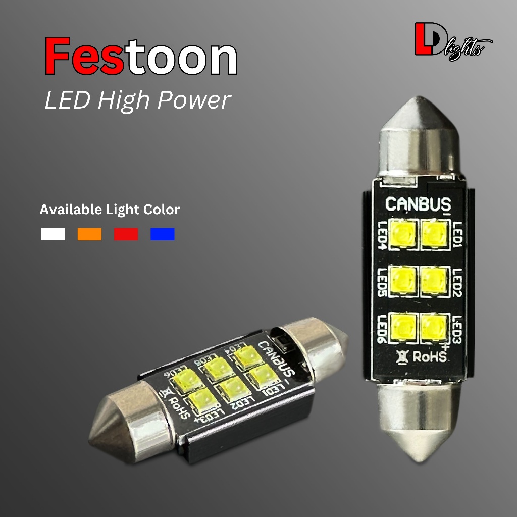 LD Lights Official LED High Power FESTOON Car Light | Shopee Philippines