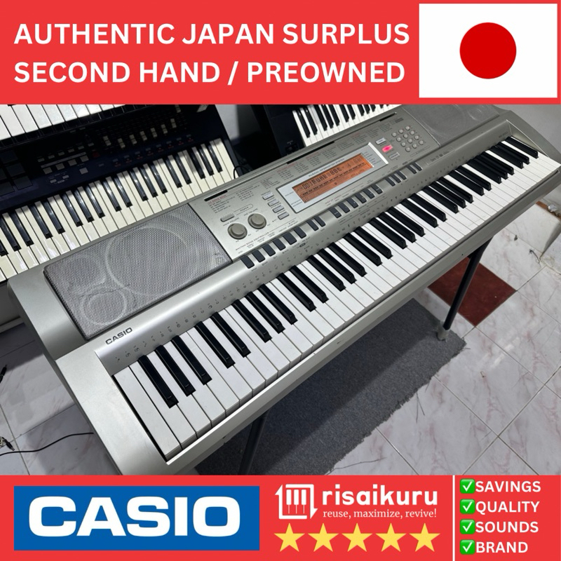 CASIO WK-200 Piano Keyboard Organ 76 Keys Perfect for Church and ...