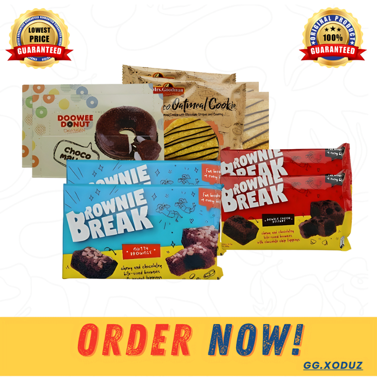 [REBISCO] Mrs Goodman Choco Oatmeal Cookie & DooWee Donut Choco Mallow ...