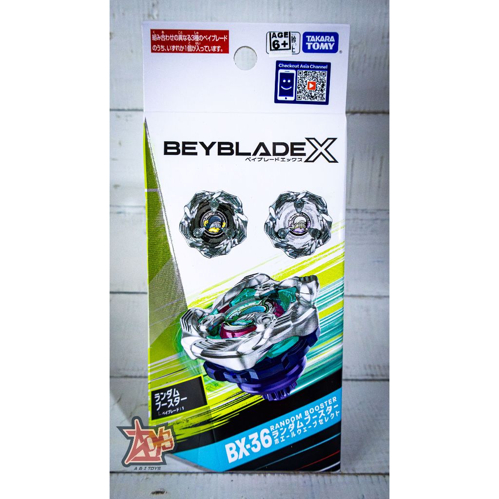BX-36 Random Booster Whale Wave Random Select (Complete Set) | Beyblade ...