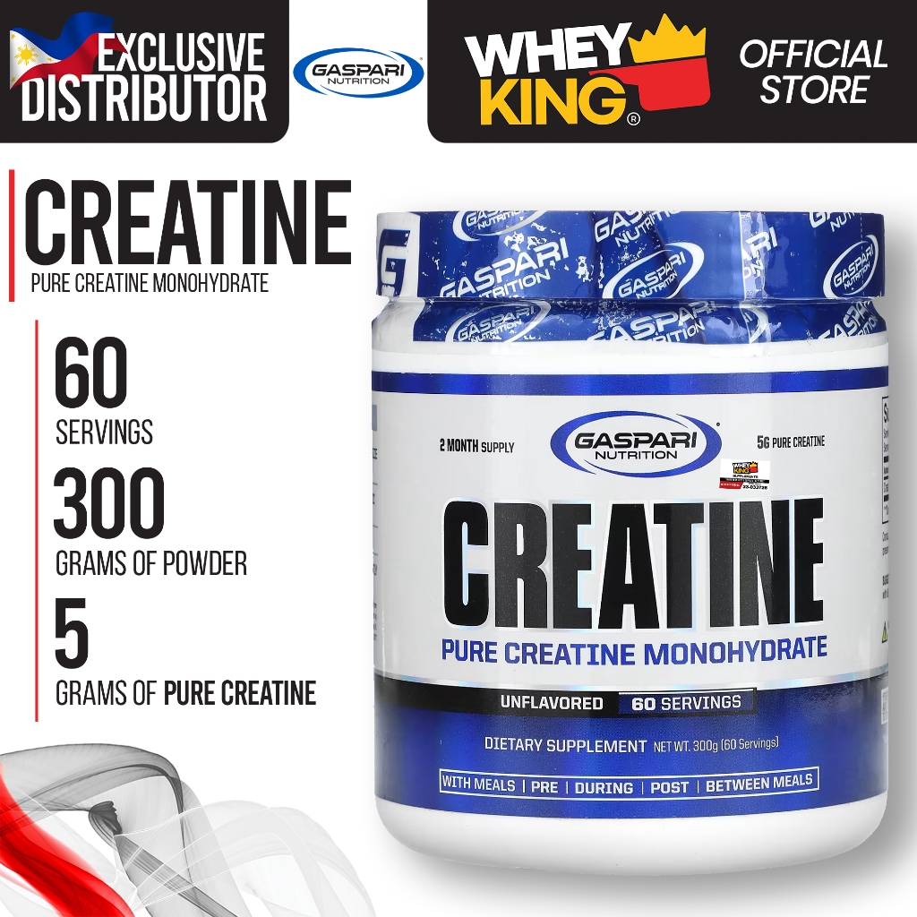 Gaspari Creatine Monohydrate 300g | Shopee Philippines