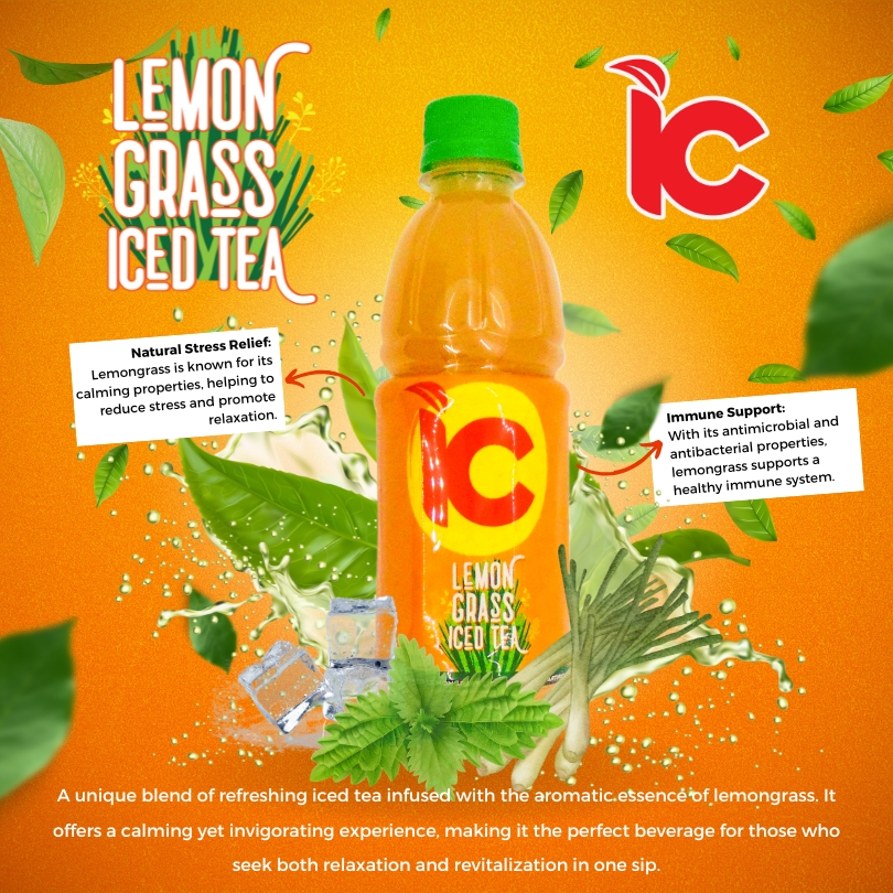 IC Lemongrass Iced Tea 350mL | Shopee Philippines