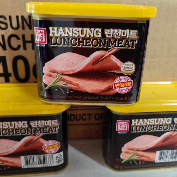 Hansung Luncheon Meat 340g | Shopee Philippines