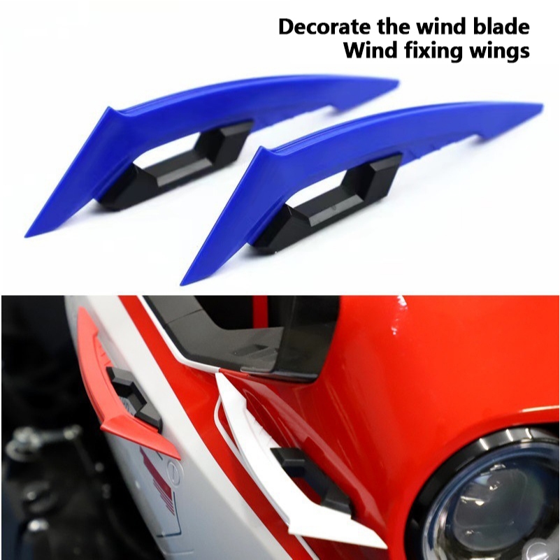 Motorcycle Wind Blade & Horizon Side Fairings with Wind Wing Helmet ...