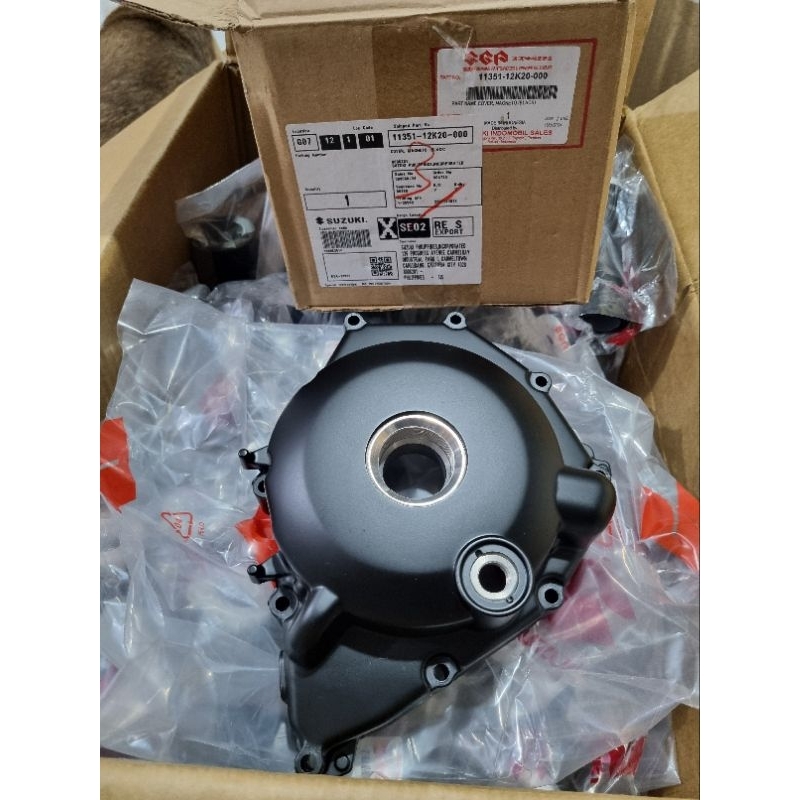 Crank Case cover Raider 150 fi Clutch side / Magneto (black) | Shopee ...