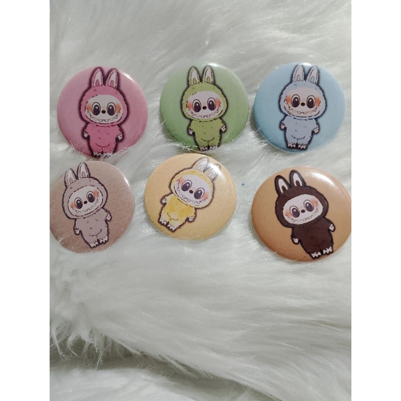 LABUBU Button Pin 32mm | Shopee Philippines
