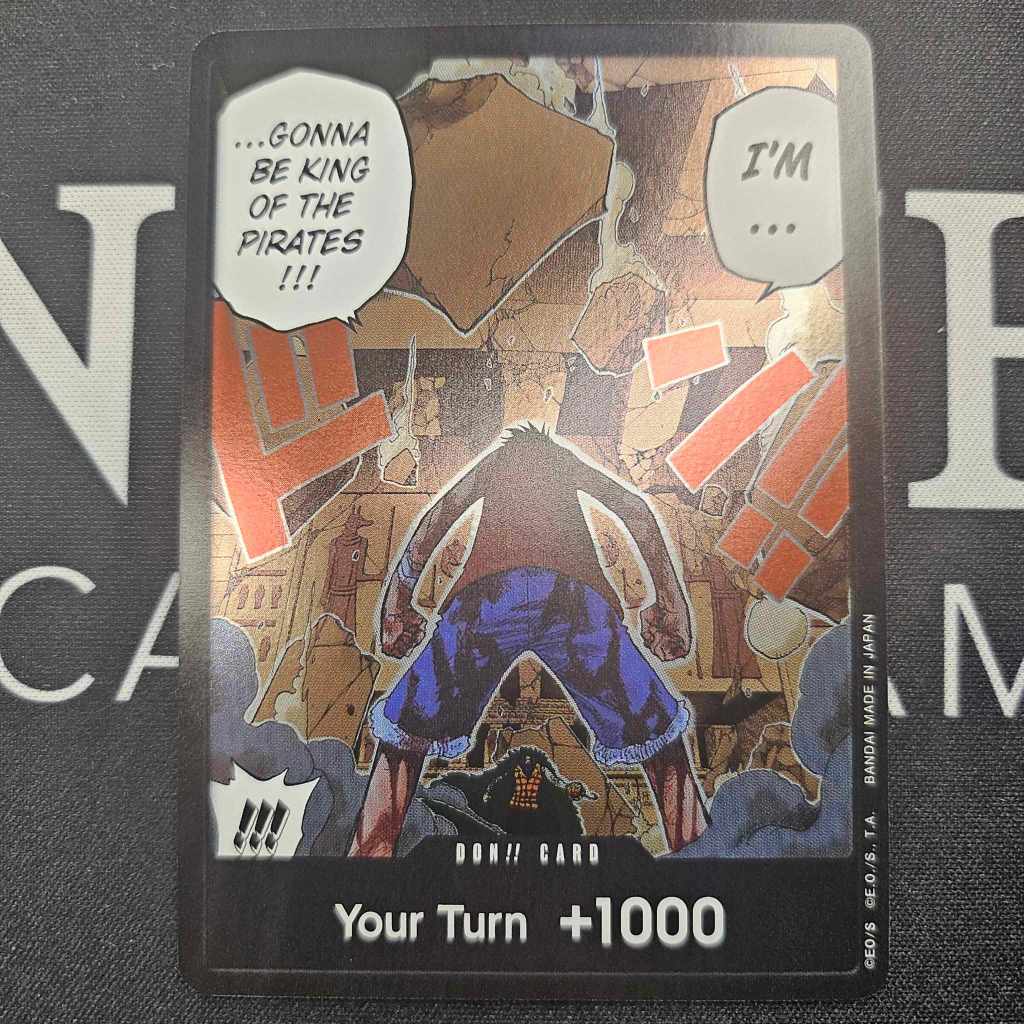 One Piece TCG DON!! Card (Luffy vs. Crocodile) (Devil Fruits Collection ...