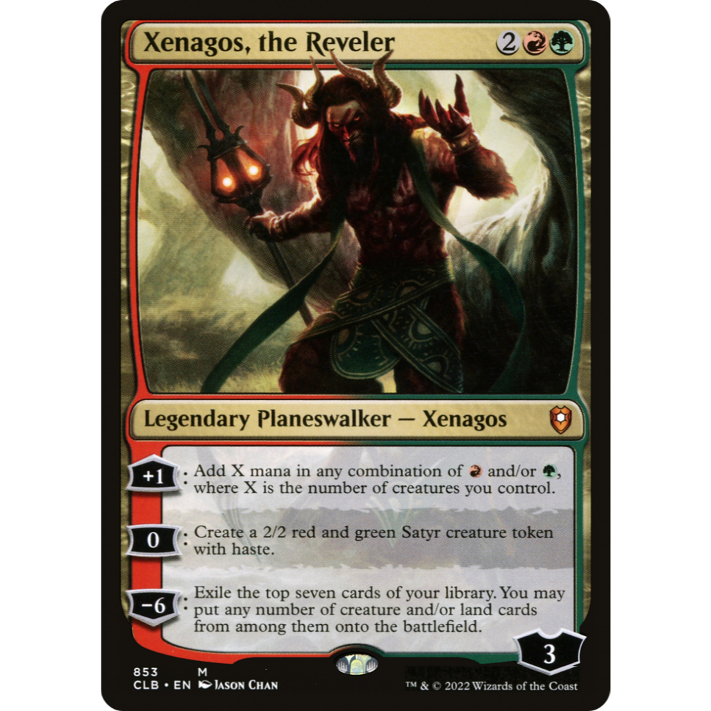 Xenagos the Reveler CLB (MTG Preferred) High Rated Proxy Playtest MTG ...