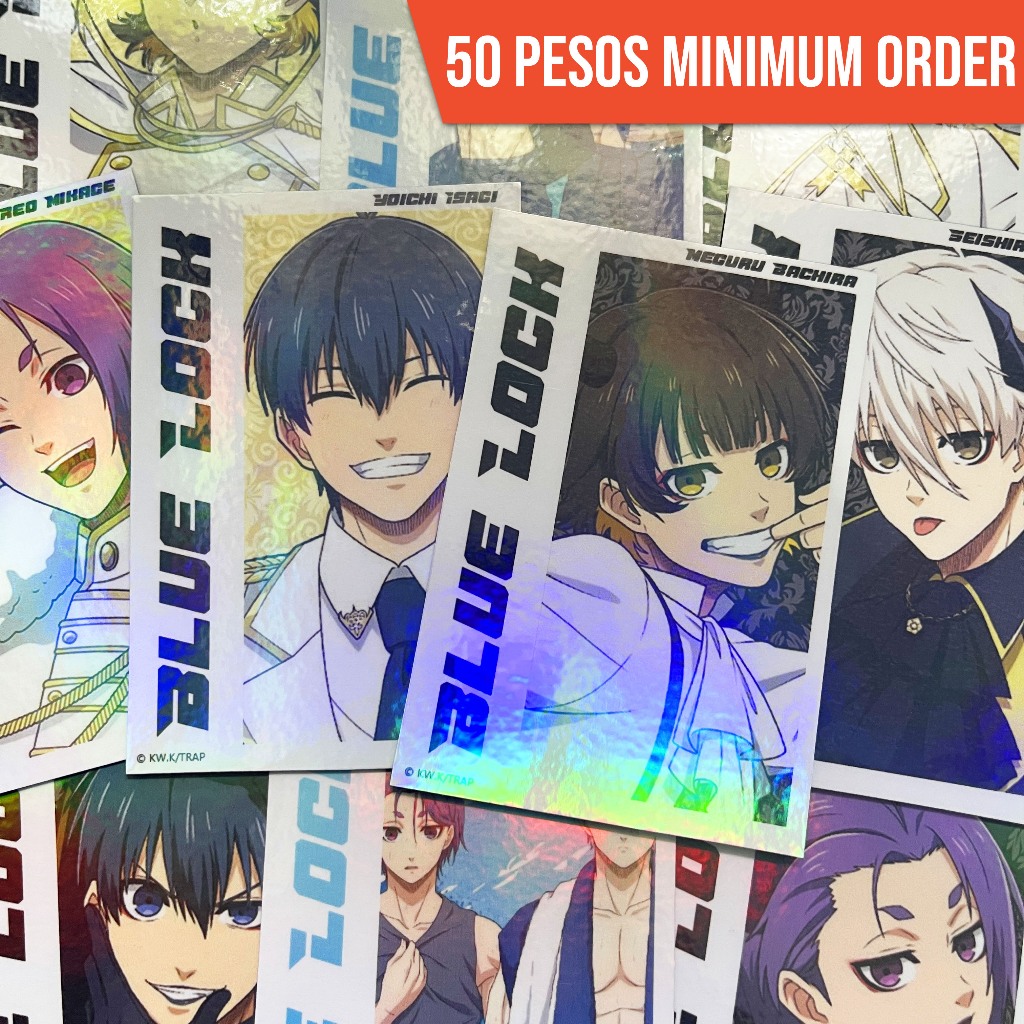 Blue Lock Halloween Anime Themed Merch (Photocards, Banner) | Shopee ...