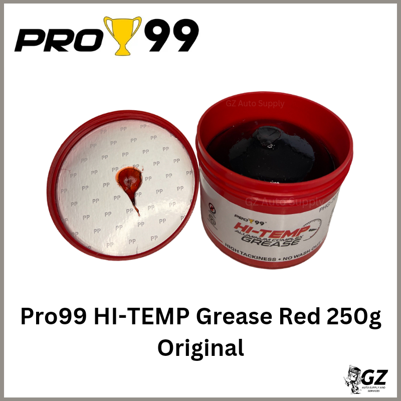 Pro99 HI-TEMP (High Temperature) Grease Red 250g - ORIGINAL Bearing ...