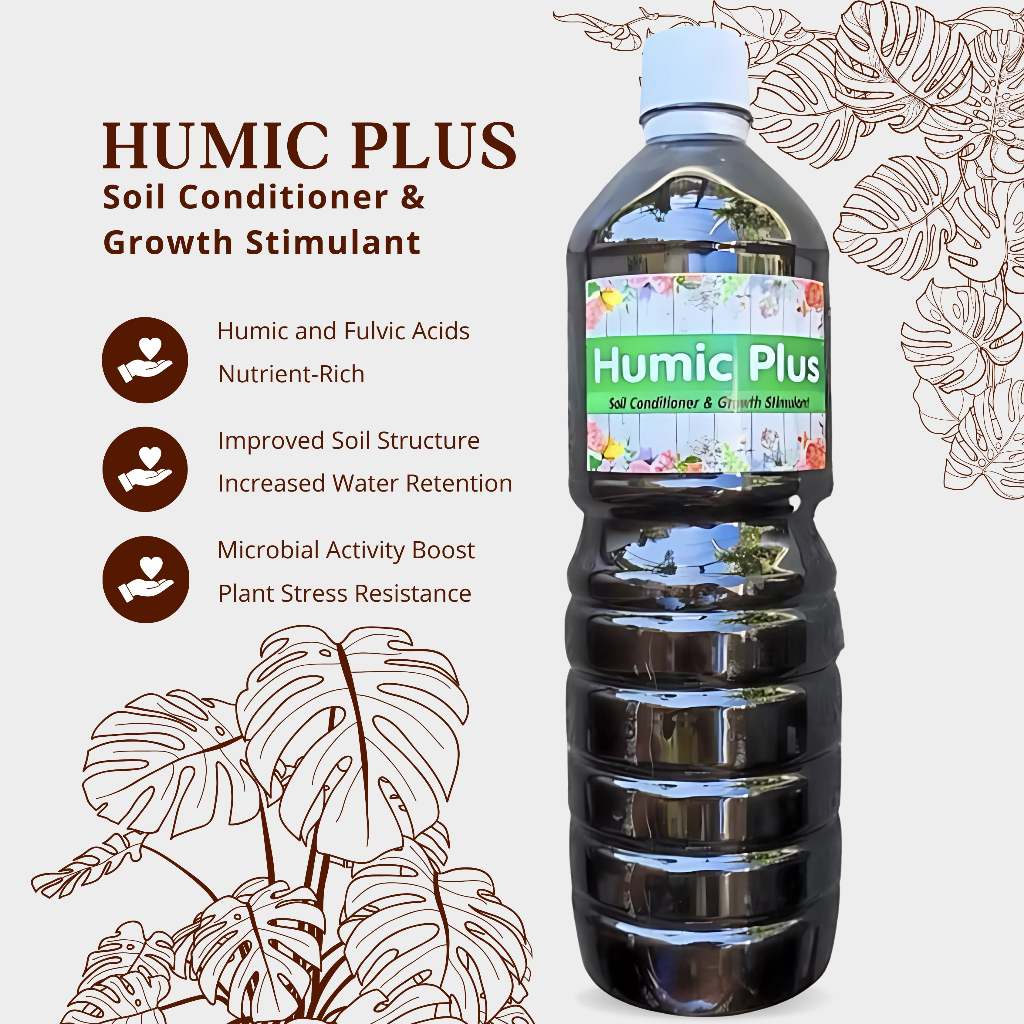 Humic Plus 1000mL All in One Fertilizer Ready to Use for Almost All ...