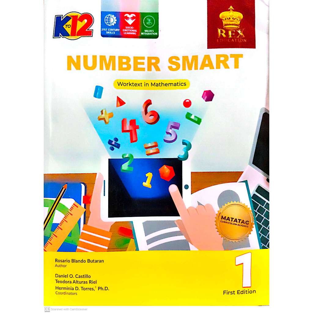 NUMBER SMART 1 WORKTEXT IN MATHEMATICS (2024 MATATAG EDITION) | Shopee ...
