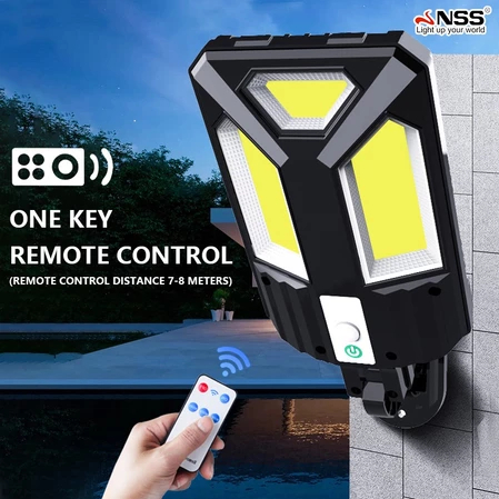 NSS Solar Street Light Waterproof LED Outdoor Garden Light Integrated ...