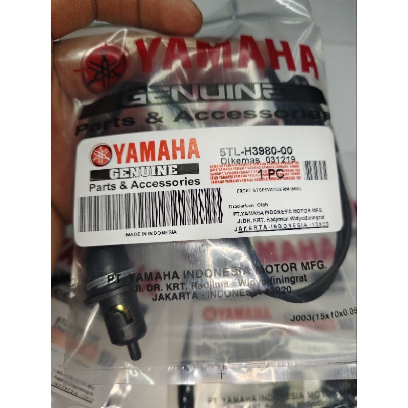 Yamaha genuine Brake Switch (R)Sporty,Soulty,Fino,Mxi,Vegaforce,Mio ...
