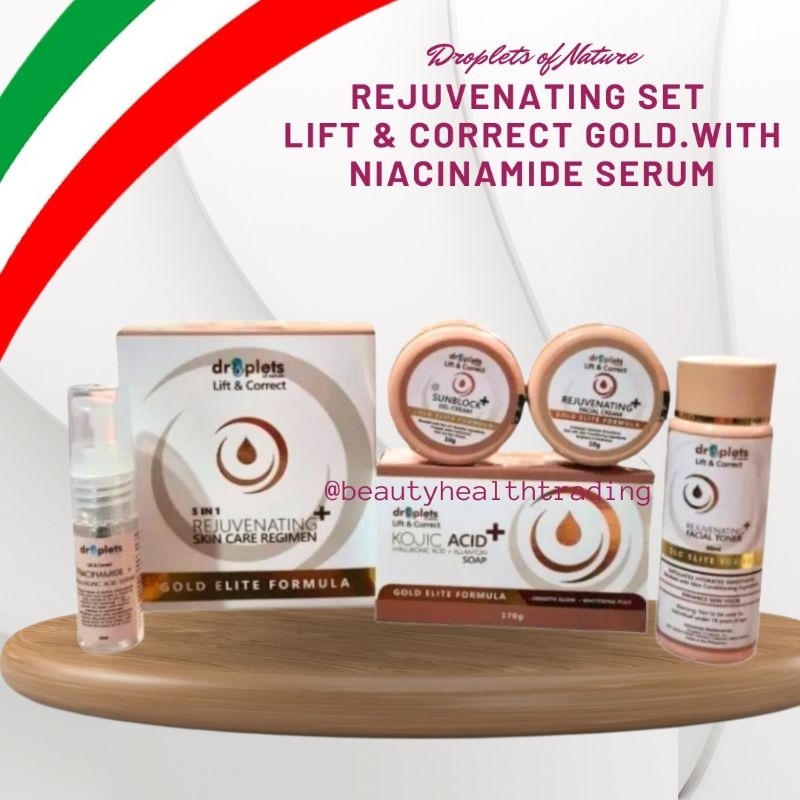 Rejuvenating Set Droplets Premium lift & Correct | Shopee Philippines