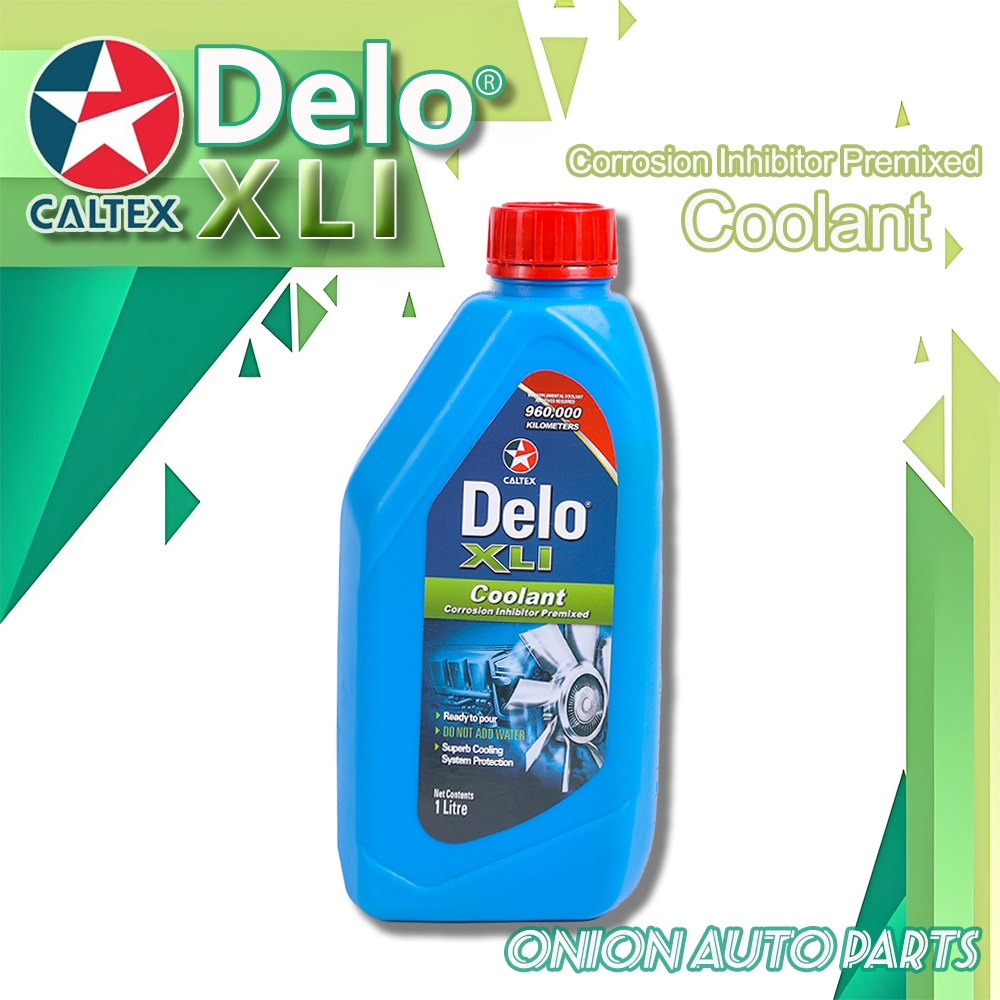 Caltex Delo Xli Coolant 1L Corrosion Inhibitor Premixed 960000km Hindi ...